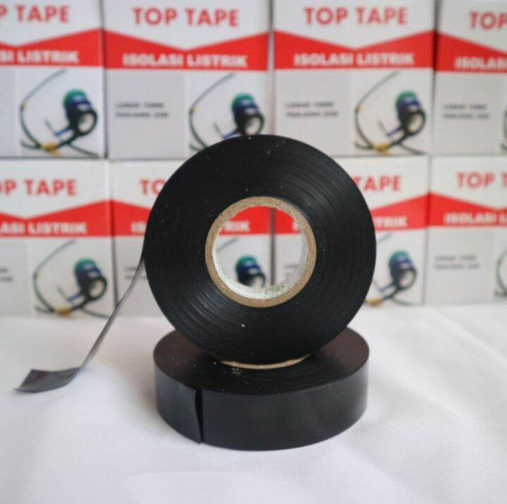 Isolasi Kabel Listrik Tahan Panas Anti Bakar Top Tape 19mm x 20Meter | Lazada Indonesia