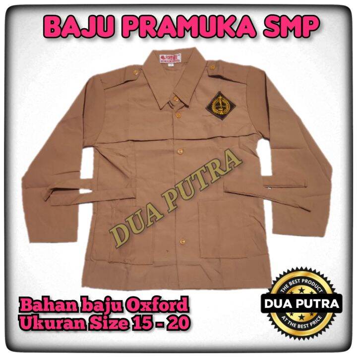 seragam sekolah SMP-SMA baju Pramuka perempuan lengan panjang | Lazada Indonesia