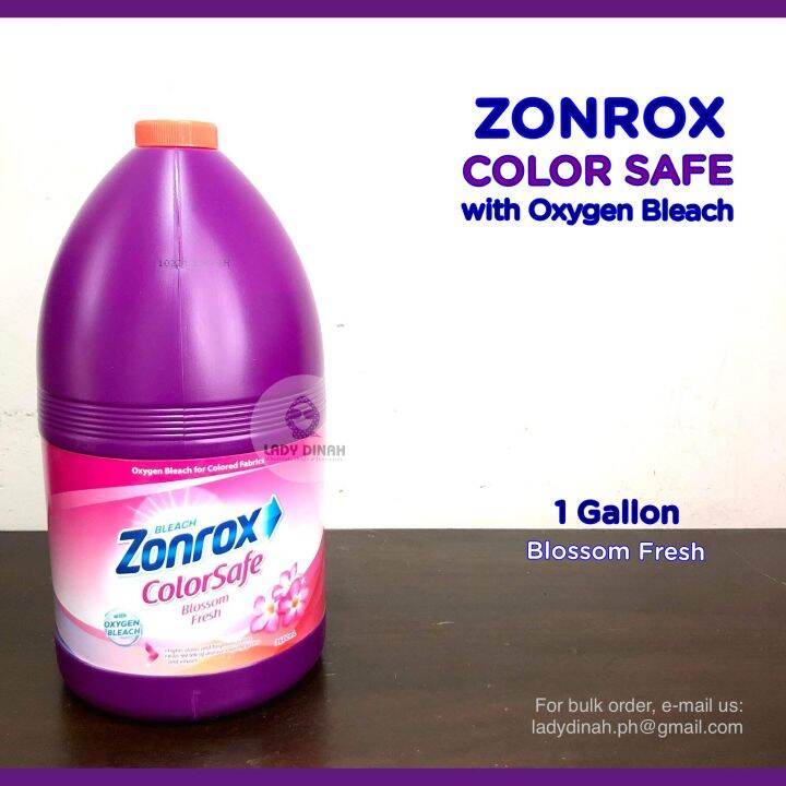 Zonrox Color Safe 1 Gallon (3,600mL) | Lazada PH