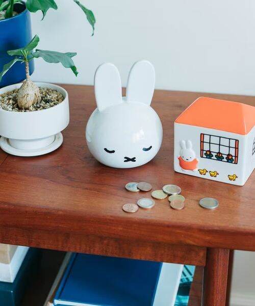 🎌Miffy Pottery Coin Bank x Dick Bruna🎌 กระปุกออมสินหน้าน้องกระต่ายmiffy | Lazada.co.th