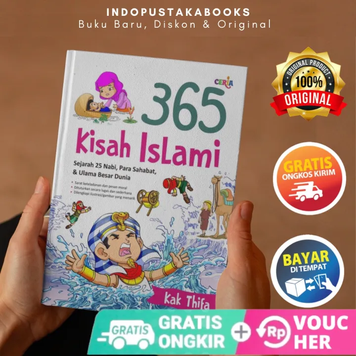Buku Anak : 365 Kisah Islami - Ceria - Baru & Original | Lazada Indonesia