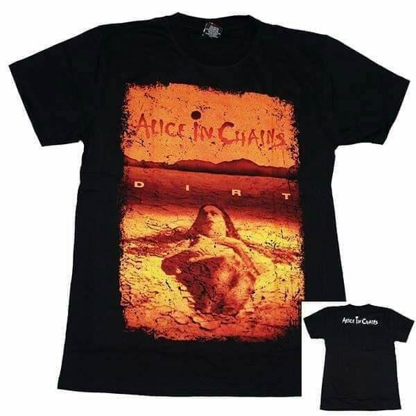 Rock Band Shirt Alice in Chain Dirt Rock yeah Hot rock Brand | Lazada PH