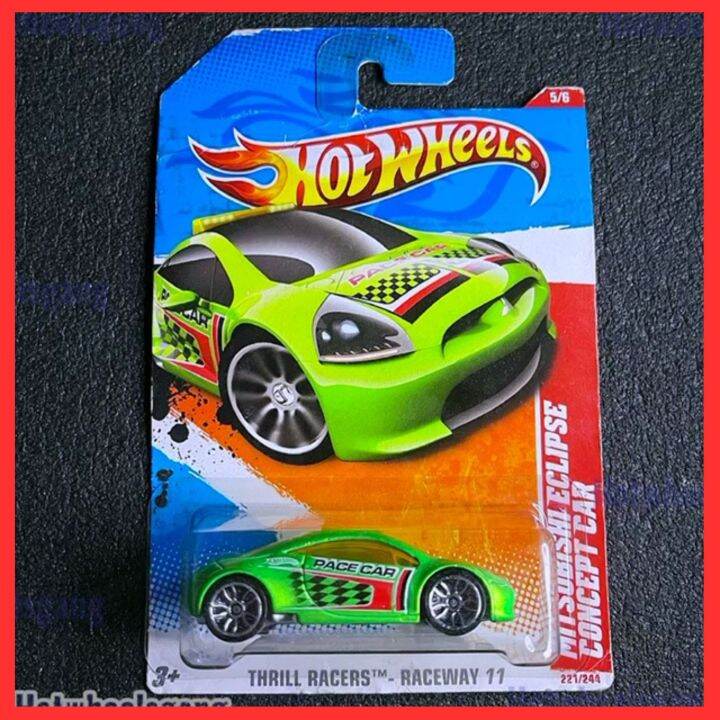 Hot Wheels Mitsubishi Eclipse Concept Car 2011 Thrill Racers ...