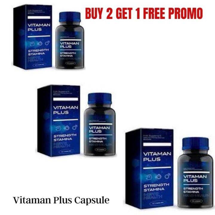Buy 2 take 1 Vitaman Plus Original 15 capsules | Lazada PH