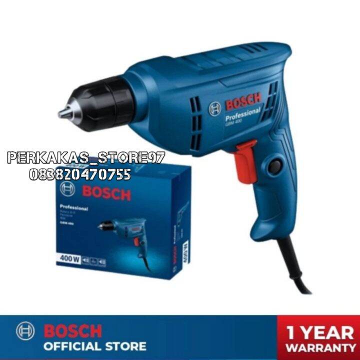 Bosch GBM 400 mesin bor besi 10mm original bosch | Lazada Indonesia