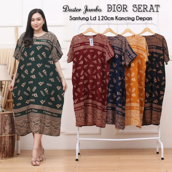 aneka motif daster jumbo viral xxl/daster cantik ibu muda kekinian ...