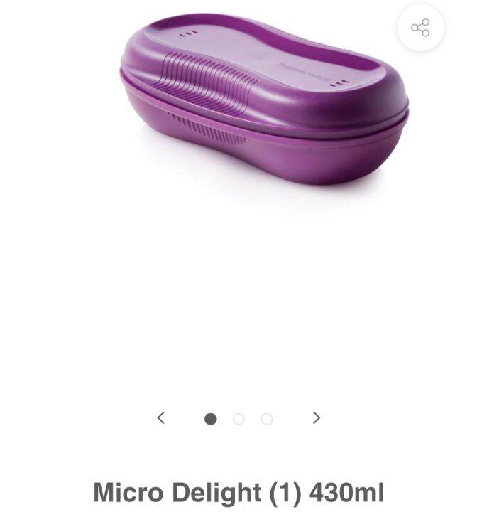 Tupperware Micro Delight 430ml(1 Pcs) | Lazada