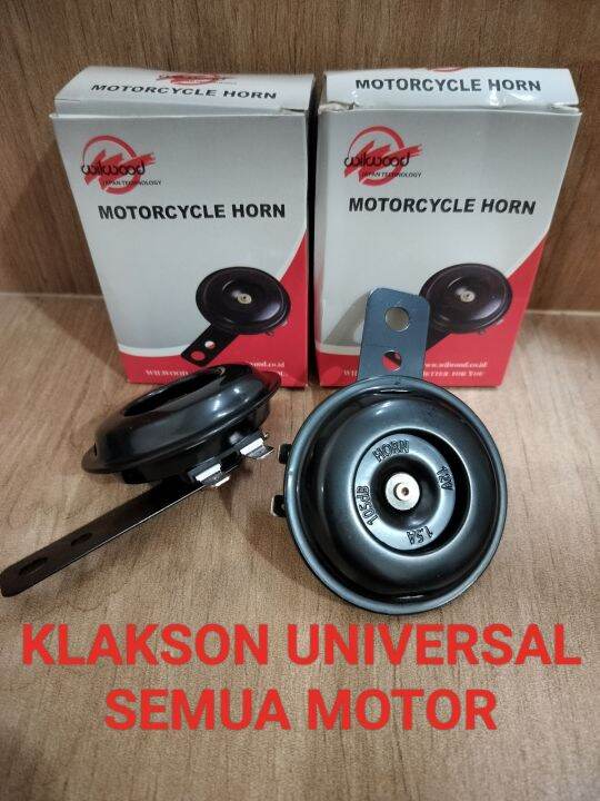 KLAKSON MOTOR UNIVERSAL 12V | Lazada Indonesia