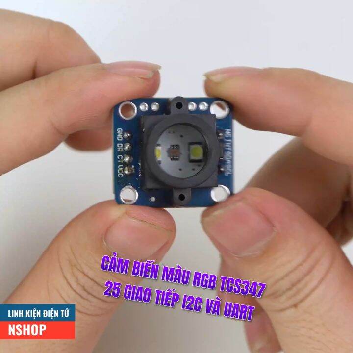 Cảm biến màu RGB TCS34725 giao tiếp I2C và UART | Lazada.vn