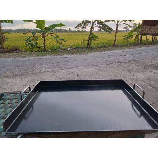 wajan roti bakar 3 sisi wajan burger kebab roti jhon ukuran 35x45 cm ...