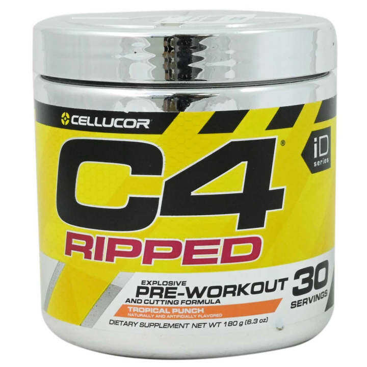 CELLUCOR C4 RIPPED 30 SERVINGS TROPICAL PUNCH | Lazada PH