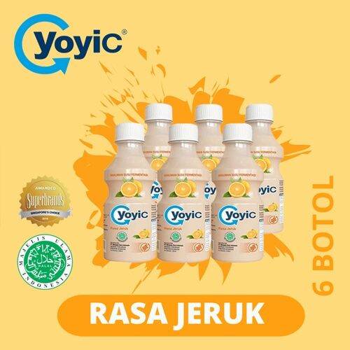 Jual 6 Botol YoyiC susu fermentasi 130mL | Lazada Indonesia