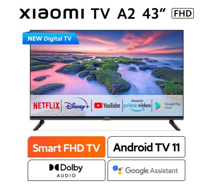 XIAOMI LED TV A2 [43 Inch] FULL HD Android TV L43M7-EID | Lazada Indonesia
