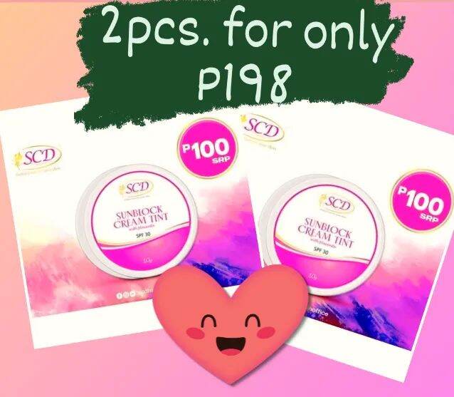 SCD Sunblock Cream Tint with Placenta SPF30 | Lazada PH