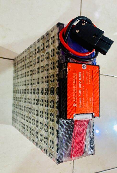 Baterai Pack 18650 Custom 48/58V 16Ah + BMS 14S | Lazada Indonesia