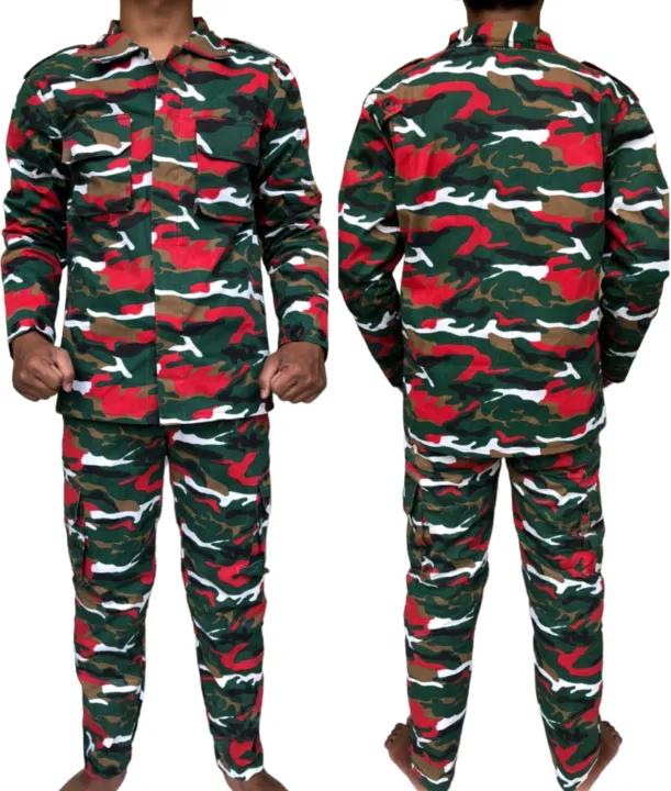 SERAGAM/STELAN PDL LASKAR MERAH PUTIH/LMP SATU STEL | Lazada Indonesia