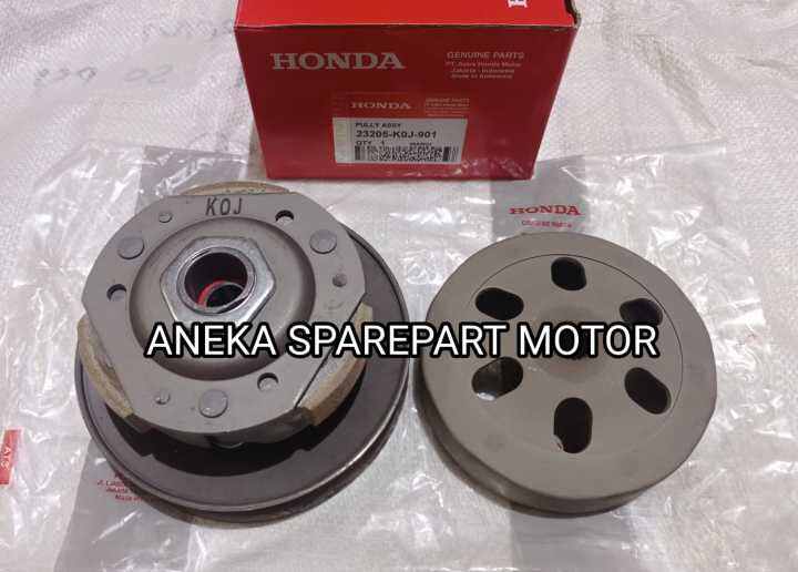 PULLY PULI ASSY SET GENIO BEAT NEW LED DELUXE BEAT STREET 2020-2022 KOJ ...