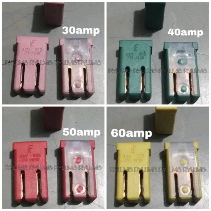 Fuse MCase-slotted (30, 40, 50, 60 amp) sold per pc | Lazada PH