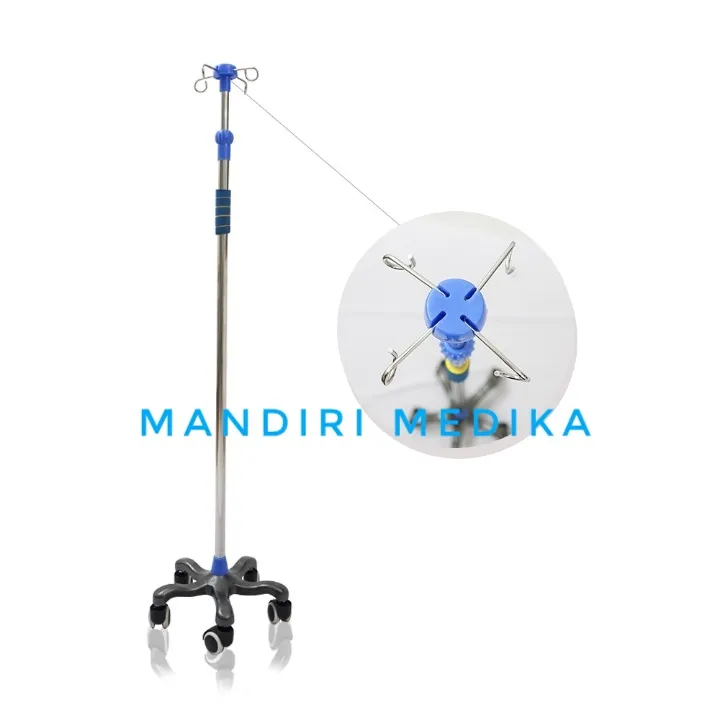 Tiang Infus Stainless Kaki ABS Kualitas Premium | Lazada Indonesia