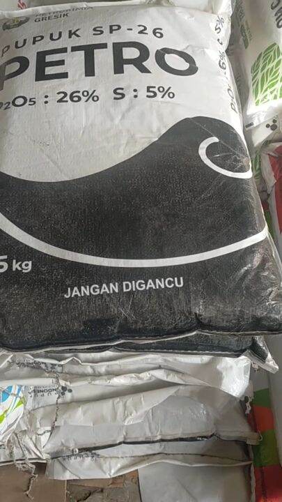 Pupuk SP-26 PETRO 100 % Original kemasan pabrik 25 kg | Lazada Indonesia