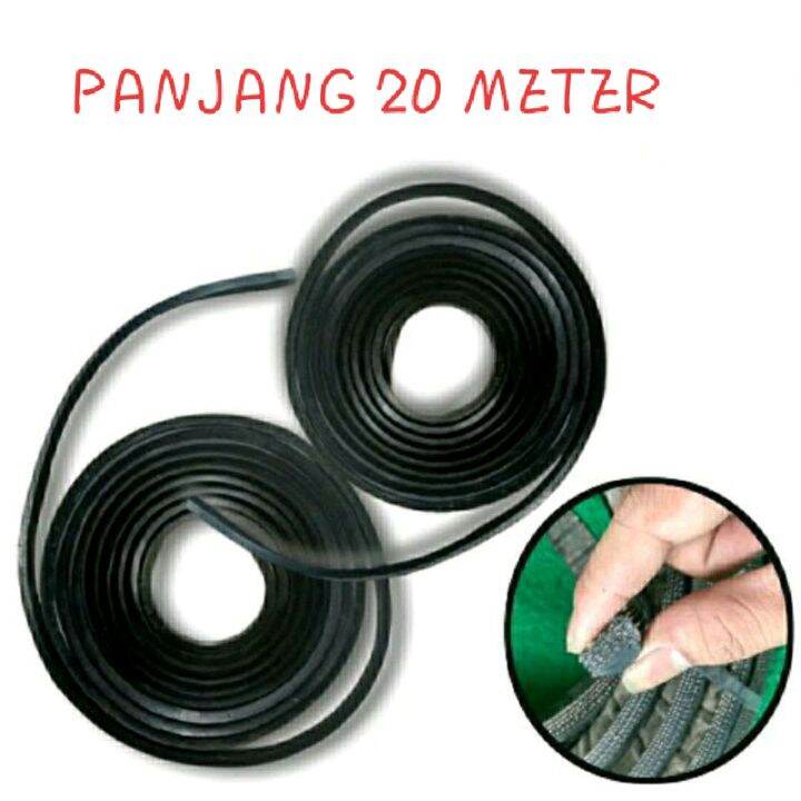 Karet Timba Sumur Bangunan 1 Roll 20 meter Karet Kerekan Katrol Sumur ...