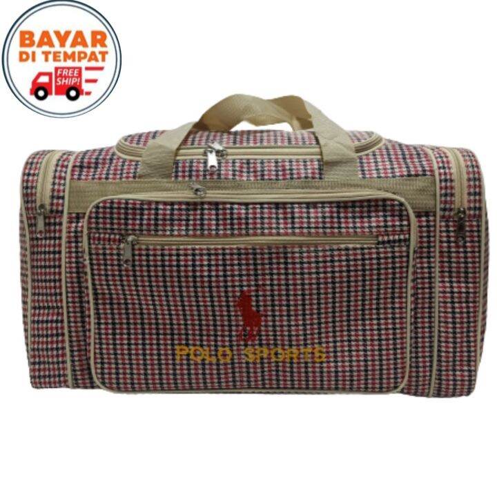 Tas Pakaian Polo Sport Besar Tas Travel Bag Jumbo Tas Travel Pria Tas ...