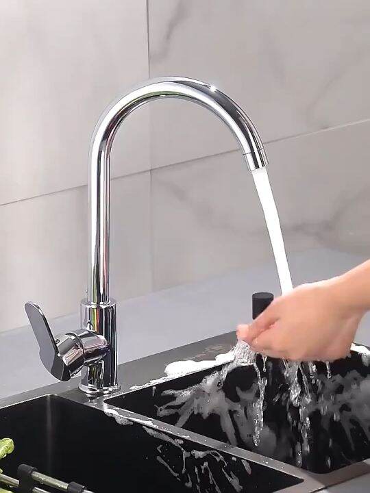 Rotatable Faucet extender for sink magical rotating tap extender swivel ...