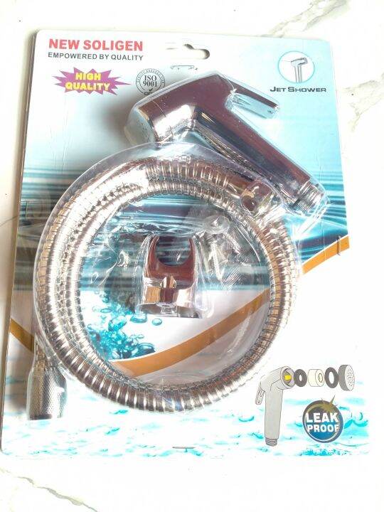 jet shower soligen crome shower toilet soligen shower cebok | Lazada ...