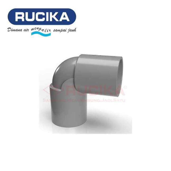 Elbow/Knie Pvc Rucika 1/2"inch original produk | Lazada Indonesia