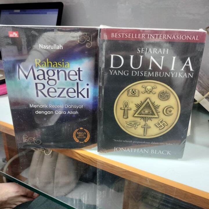 Paket buku rahasia magnet rezeki, dan sejarah dunia yang disembunyikan ...