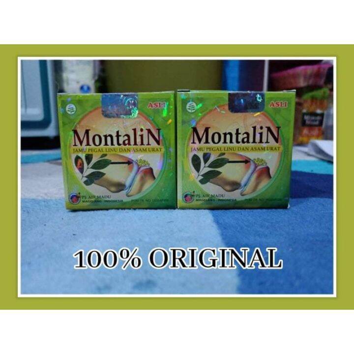 MONTALIN 1 BOX ORIGINAL 100% Capsules Silver Sealed Best Seller ...
