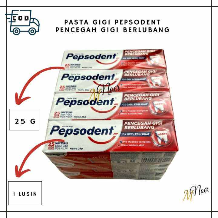 Pasta Gigi Pepsodent - Pepsodent Pencegah Gigi Berlubang Pasta Gigi 25 ...