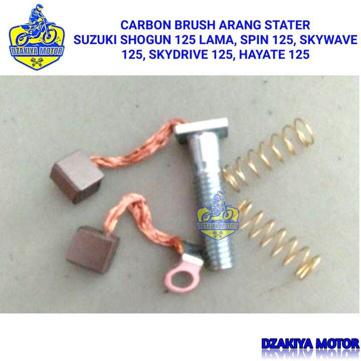 ARANG STATER STARTER COOL STATER CARBON BRUSH DINAMO STATER SUZUKI SPIN ...