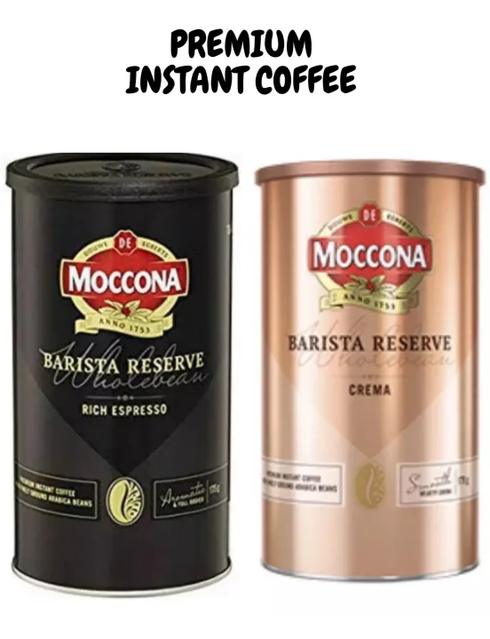 Moccona Barista Reserve / Premium Instant Coffee / 175g | Lazada PH