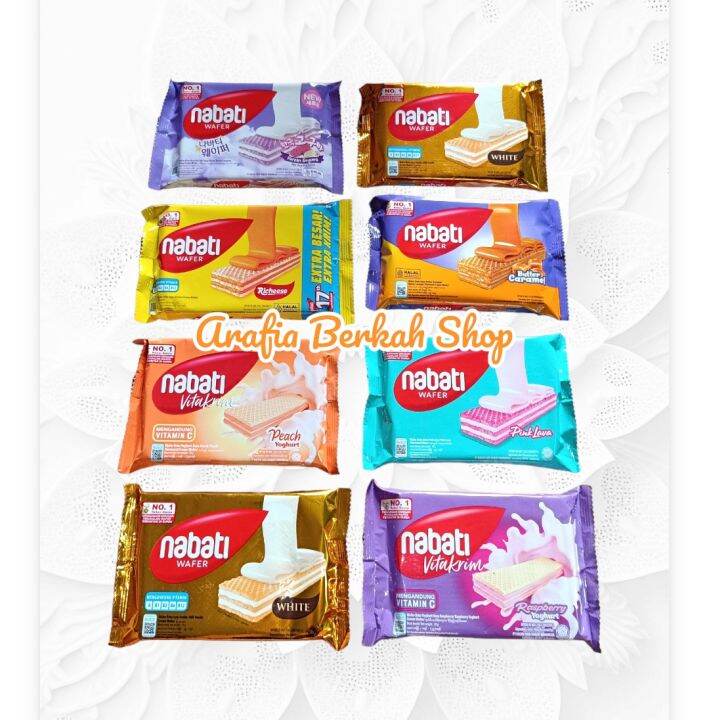 NABATI WAFER Per 1 Pcs 43 gr Aneka Rasa Cemilan Jajanan | Lazada Indonesia