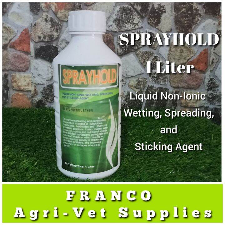 Sprayhold (Liquid Non-Ionic Wetting, Spreading, and Sticking Agent) 1 ...