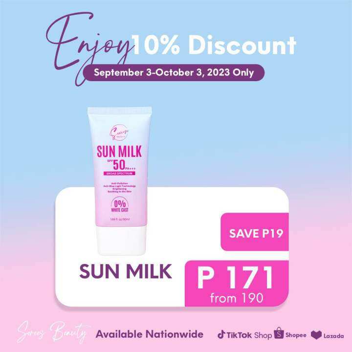 Buy 1 Take 1 Sereese Beauty Sun Milk Sunscreen version 2 - Authorized ...