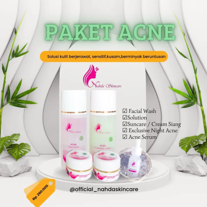 NAHDA SKINCARE 100% ORIGINAL (FREE GIFT) | Lazada Indonesia