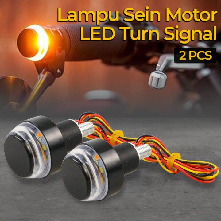 RSC [ c o d ] Maluokasa Lampu Sein LED Motor Turn Signal Indicator ...