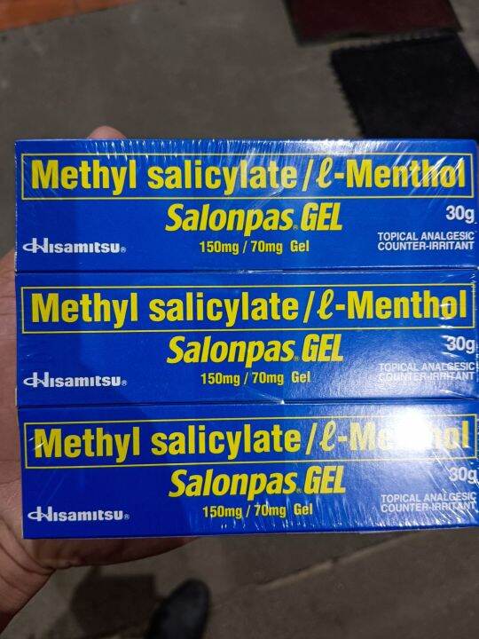 SALONPAS MENTHOL GEL 3/30G. | Lazada PH