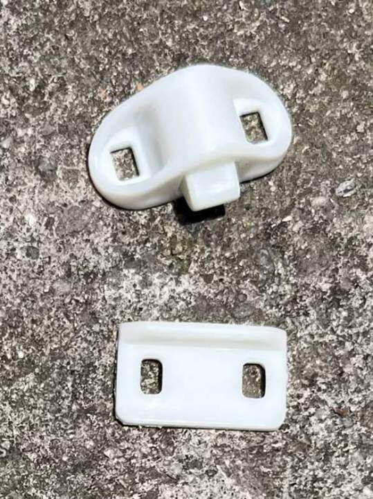 PVC Rocker Catch / Catches with Screws (White) | Lazada PH