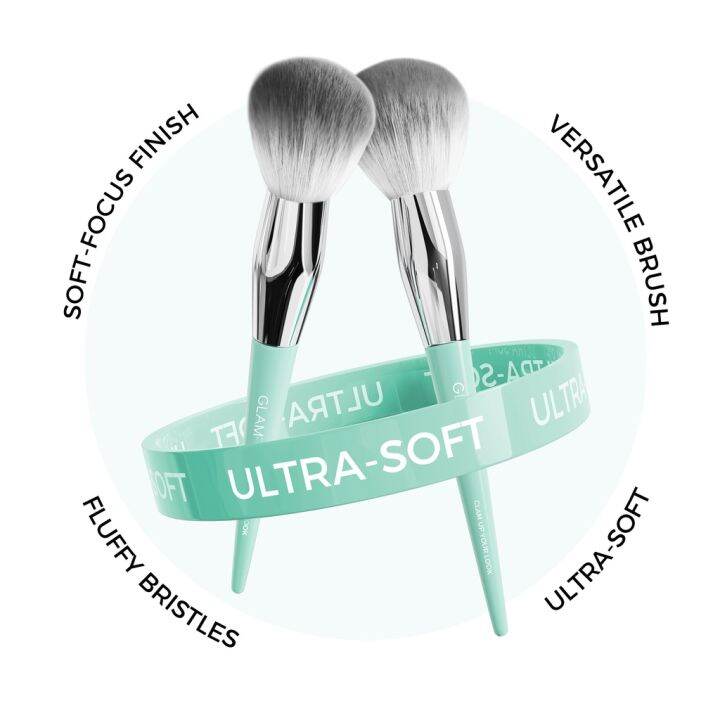 GLAMFIX Flawless Powder Brush | Lazada Indonesia