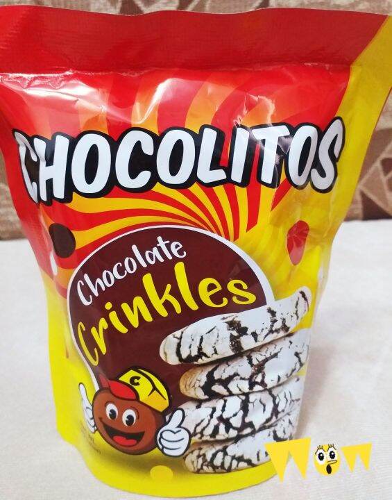 CHOCOLITOS CHOCOLATE CRINKLES 80grams | Lazada PH