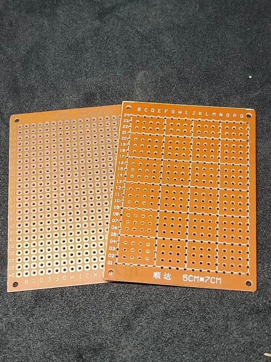PCB Bolong lobang Lubang dot Matrix IC 5x7 cm 5x7cm 5*7 Fiber | Lazada ...