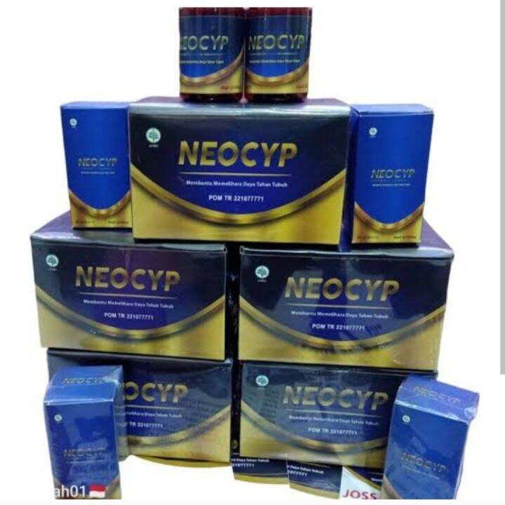 PIL HITAM AJAIB NEOCYP Obati Sendi Saraf Mujarab / Herbal BPOM Halal ...