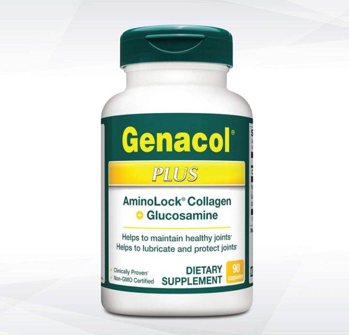Genacol Plus glucosamine and Collagen Joint Support Supplement - 90 ...