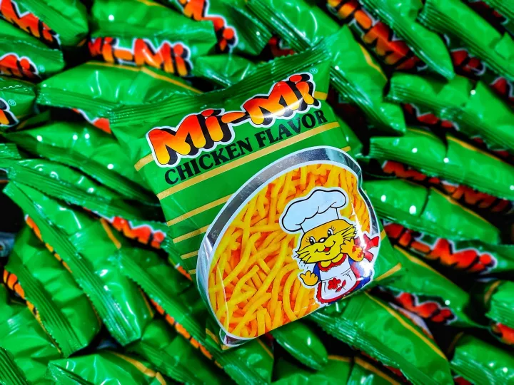6.00 each | 10 packs MiMi Chicken Flavor Noodle Snack 30grams | Lazada PH