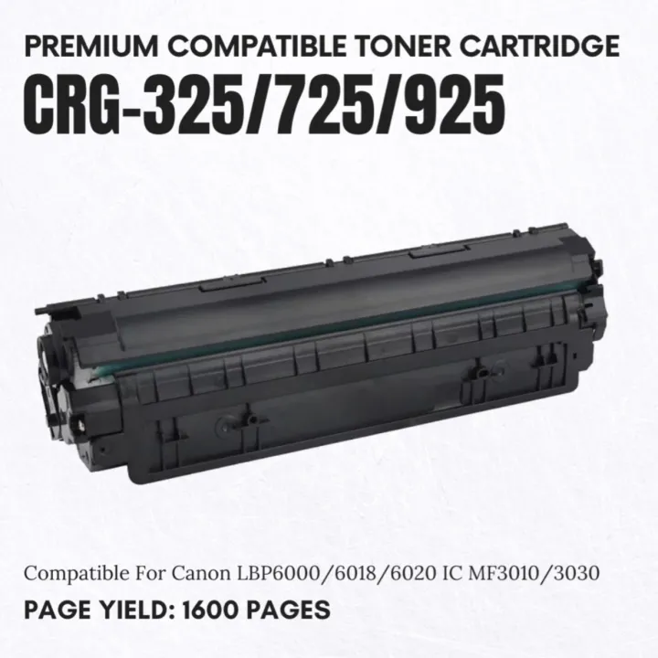 CRG-325 725 925 Compatible Toner Cartridge For CANON LBP 3018 6018 6000 | Lazada PH