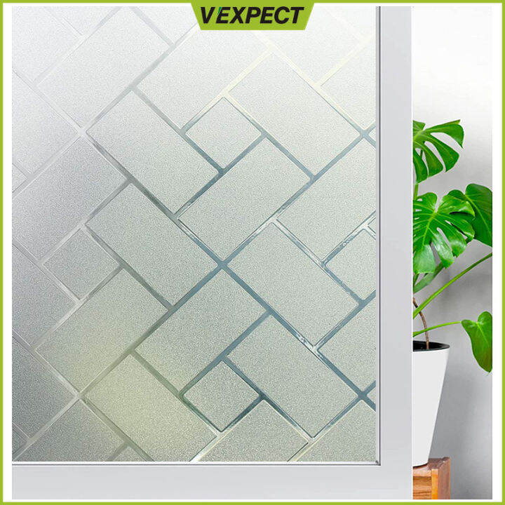 Vexpect Window Glass Privacy Sticker, Frosted Glass Window Film Static ...
