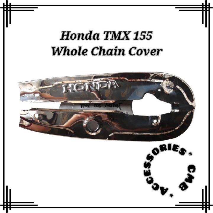 Honda TMX 155 - Whole Chain Cover - Stainless | Lazada PH